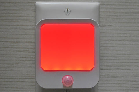 Plug In Night Light | Pure Red Light | BON CHARGE – Bon Charge