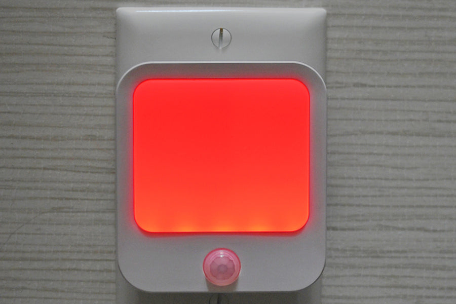 Plug In Night Light | Pure Red Light | BON CHARGE – Bon Charge
